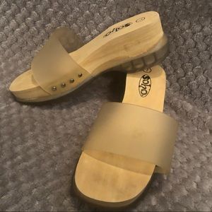 Mudd | Shoes | Early 200s Mudd Platform Sandals | Poshmark